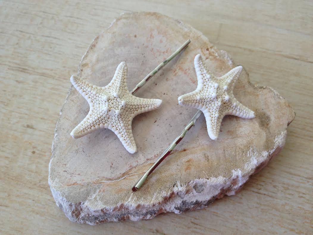 Starfish Hair Pin Mermaid Costume Ocean Seashore Hair Style Bobby Pin ...