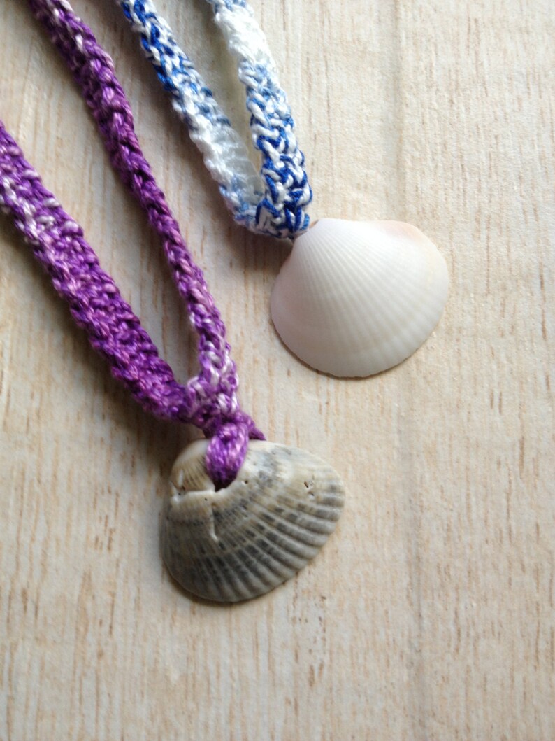 Shell Necklace Beach Jewelry Nature Ocean Sea Surfer Girl | Etsy