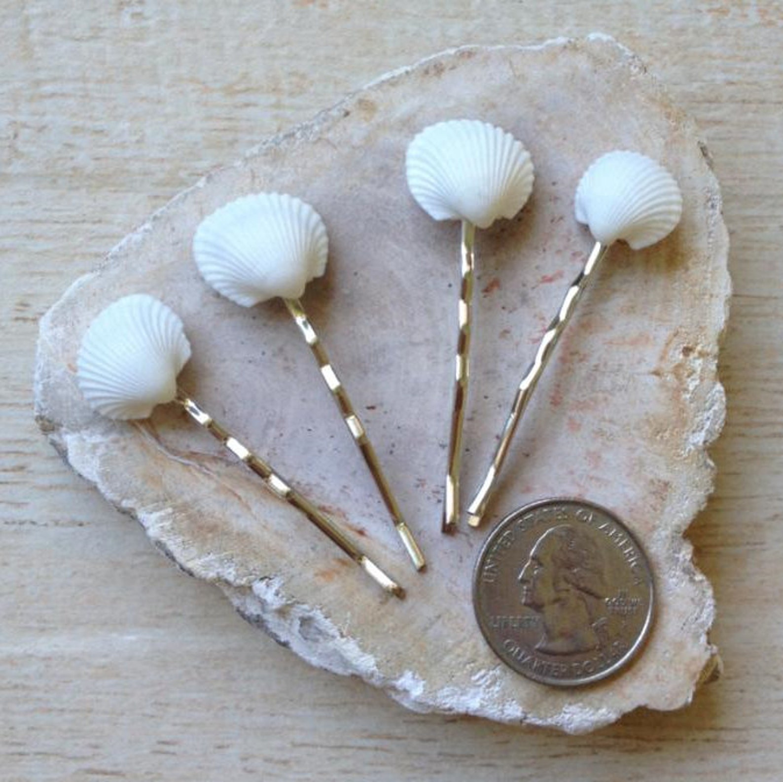 Shell Hair Pin Ocean Hair Style Beach Wedding Mermaid Costume - Etsy
