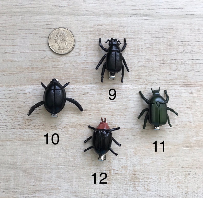 Bug Hair Clip Creepy Crawly Fun Halloween Goth Costume | Etsy