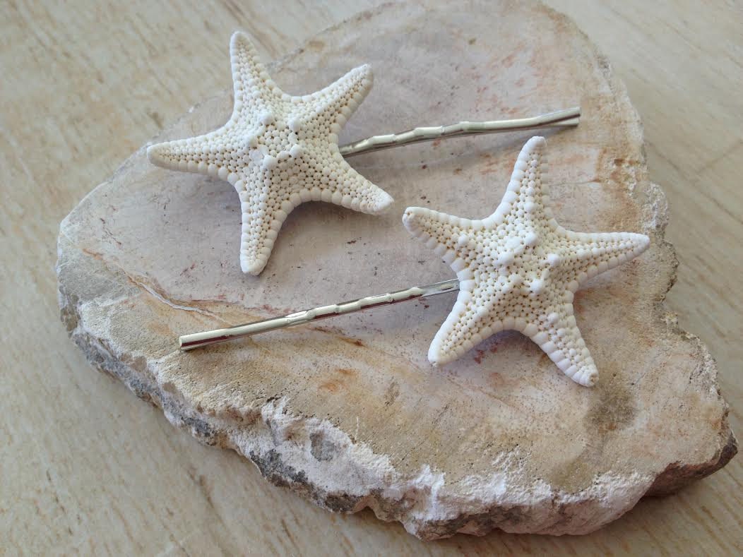 Starfish Hair Pin Mermaid Costume Ocean Seashore Hair Style Bobby Pin ...