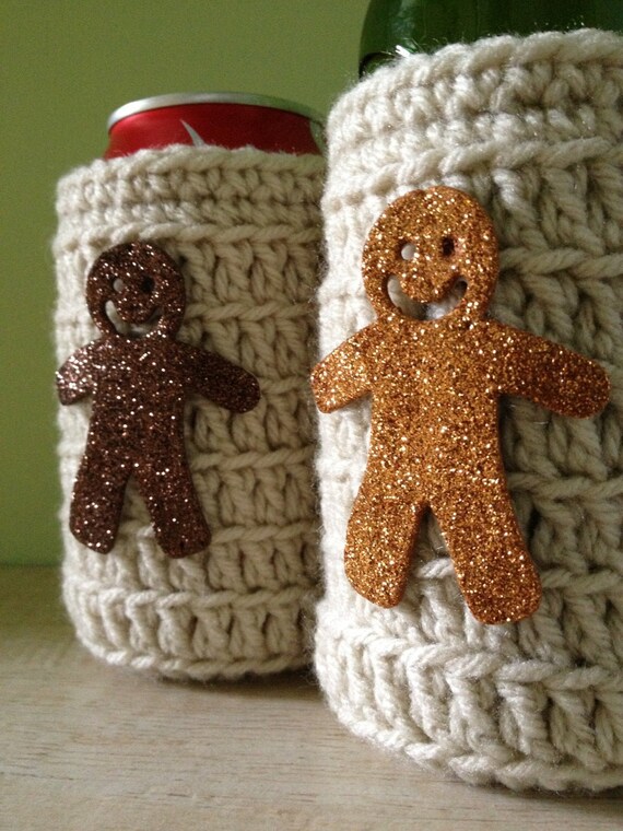 Gingerbread Man Ugly Christmas Sweater Party Favor Drink Can | Etsy