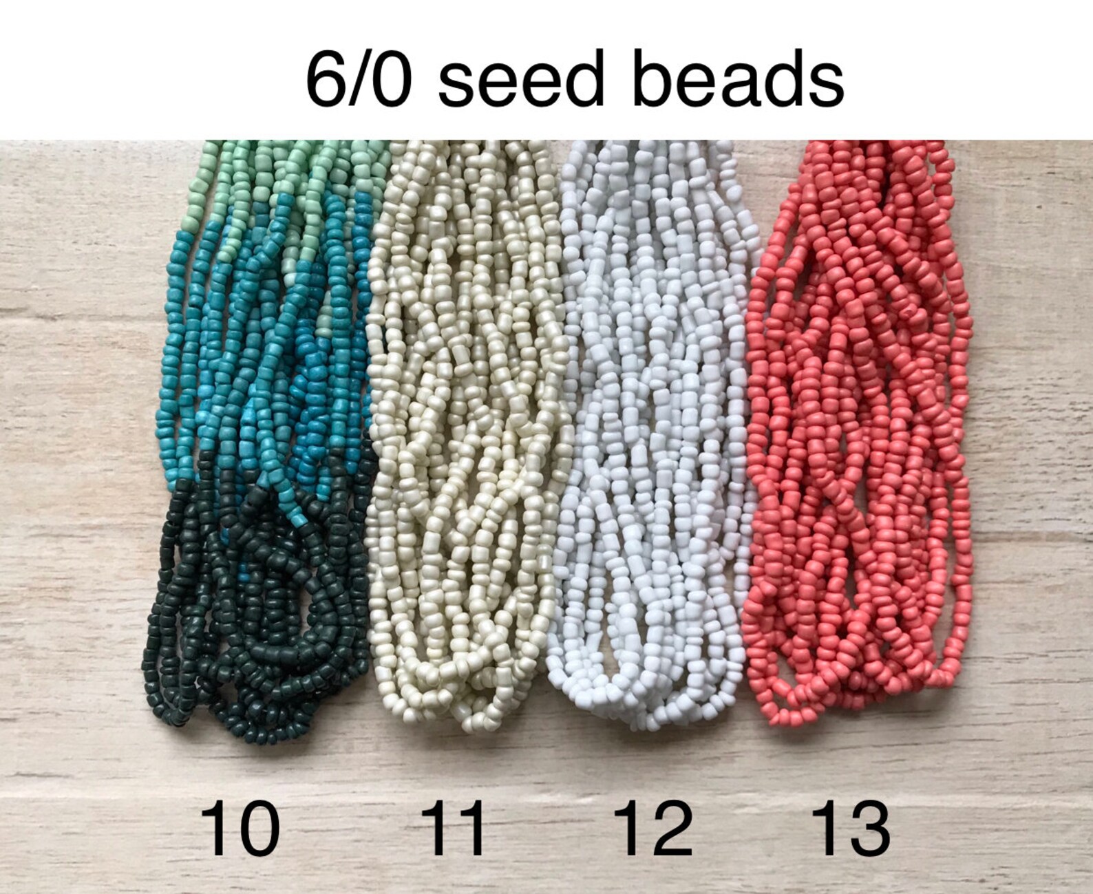 Seed Bead Friendship Bracelet Anklet Choker Necklace Beach - Etsy