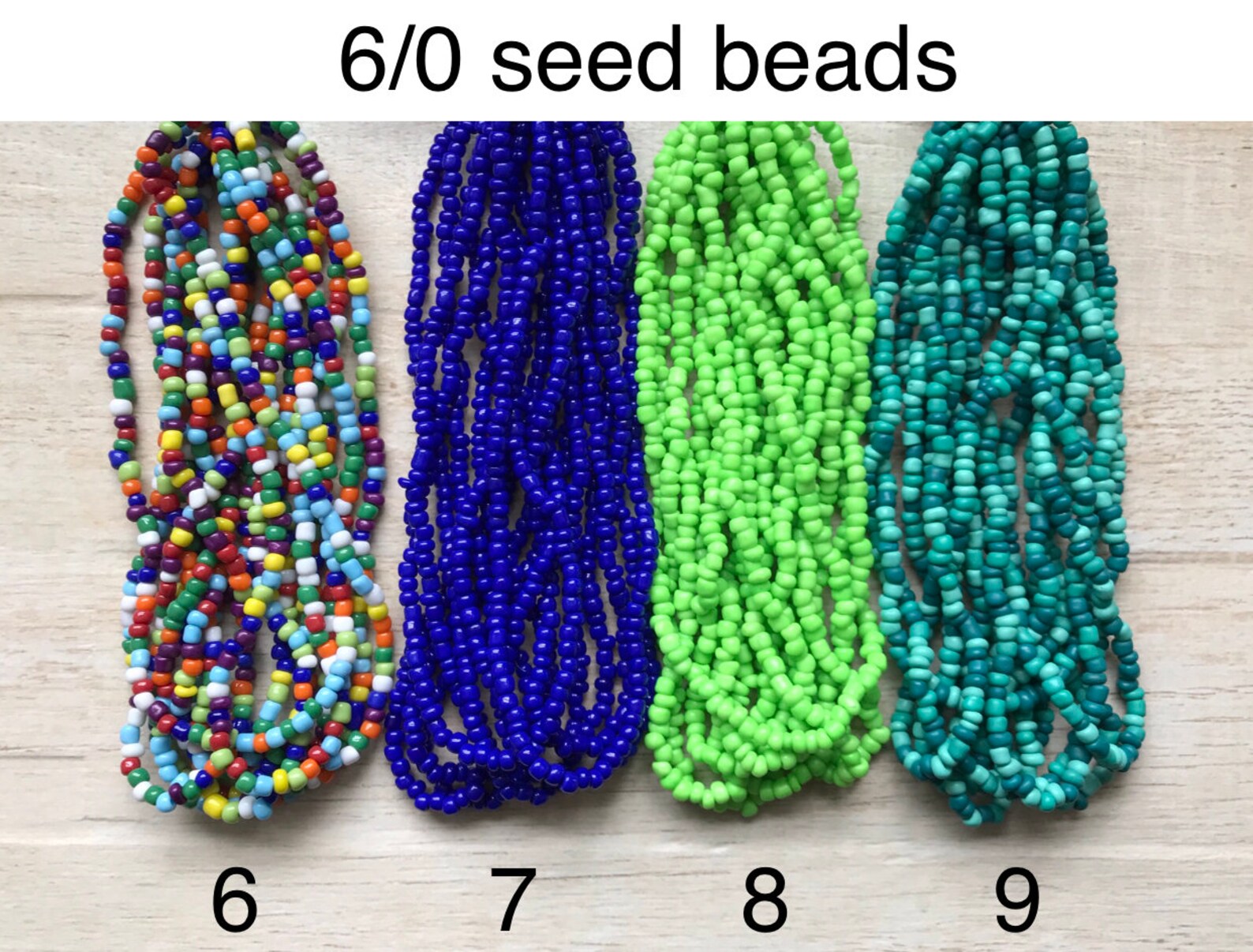 Seed Bead Friendship Bracelet Anklet Choker Necklace Beach - Etsy