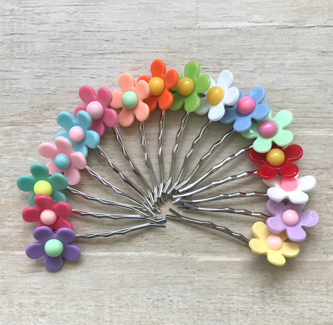 Flower Power Hair Pin Tropical Island Daisy Spring Garden Nature ...