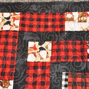 Timber Gnomes Christmas Quilt - Etsy
