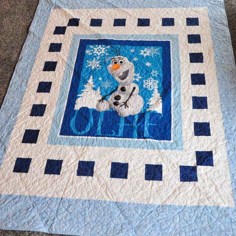Frozen Quilt - Etsy