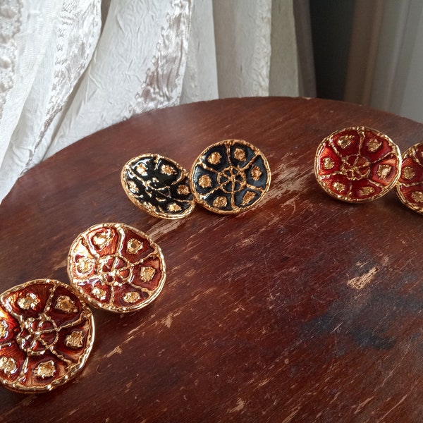 Button Scarf - Etsy