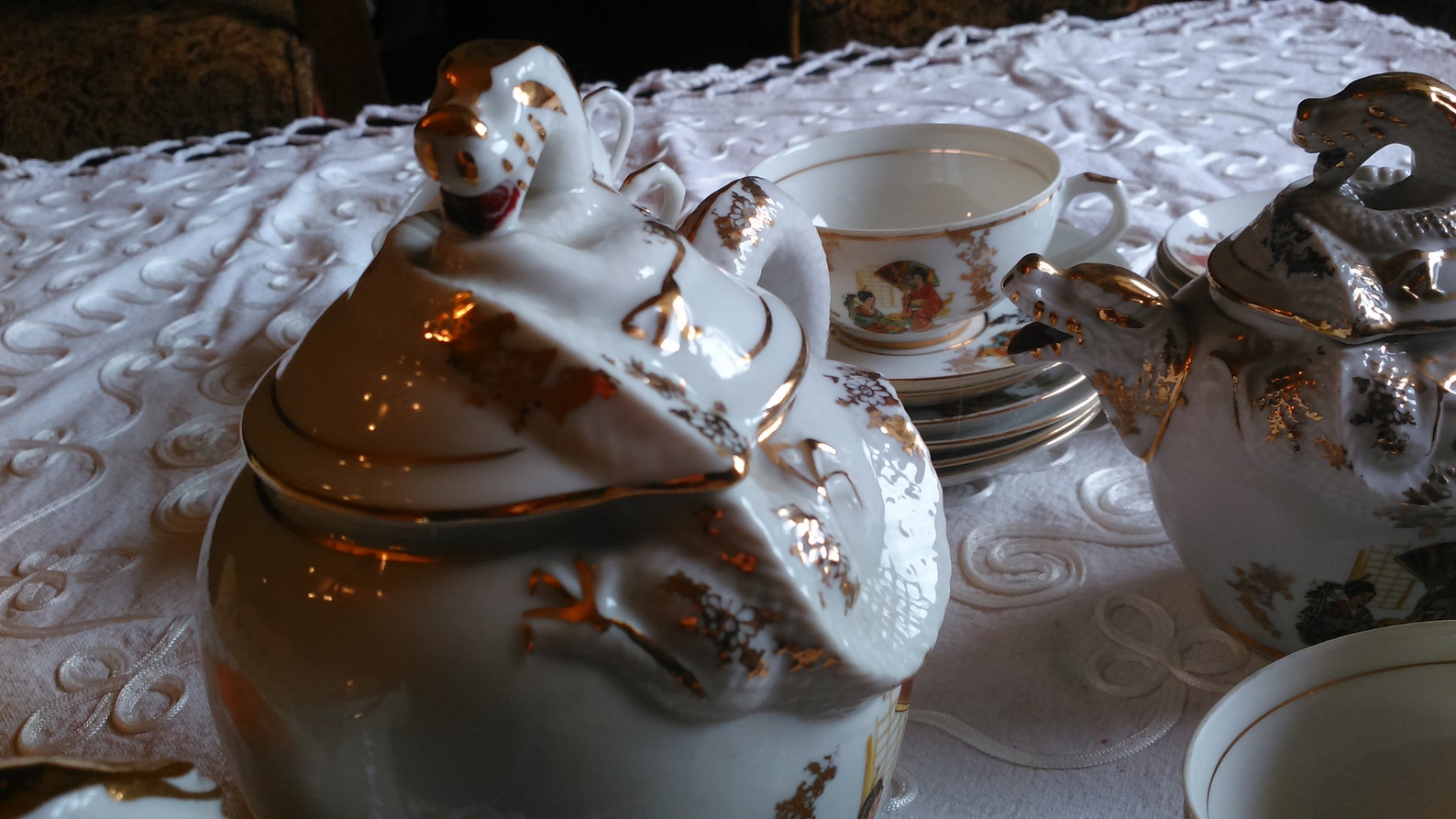 Stunning 25 Pieces Japanese Set for Coffee and Tea Japanese - Etsy