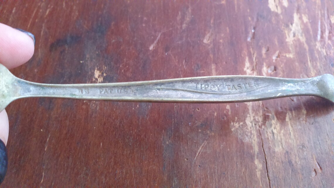 Double Ended Spoon Medical Spoon Antique Testing Spoon - Etsy