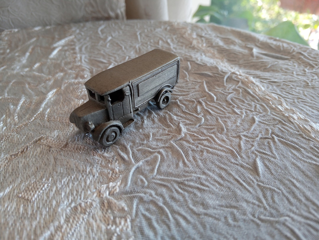 Pewter, Pewter Open Lorry, Miniature Truck, Father's Day, Gift for Him ...