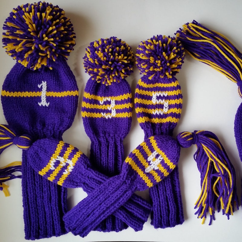 Gold Golf Club Covers - Etsy