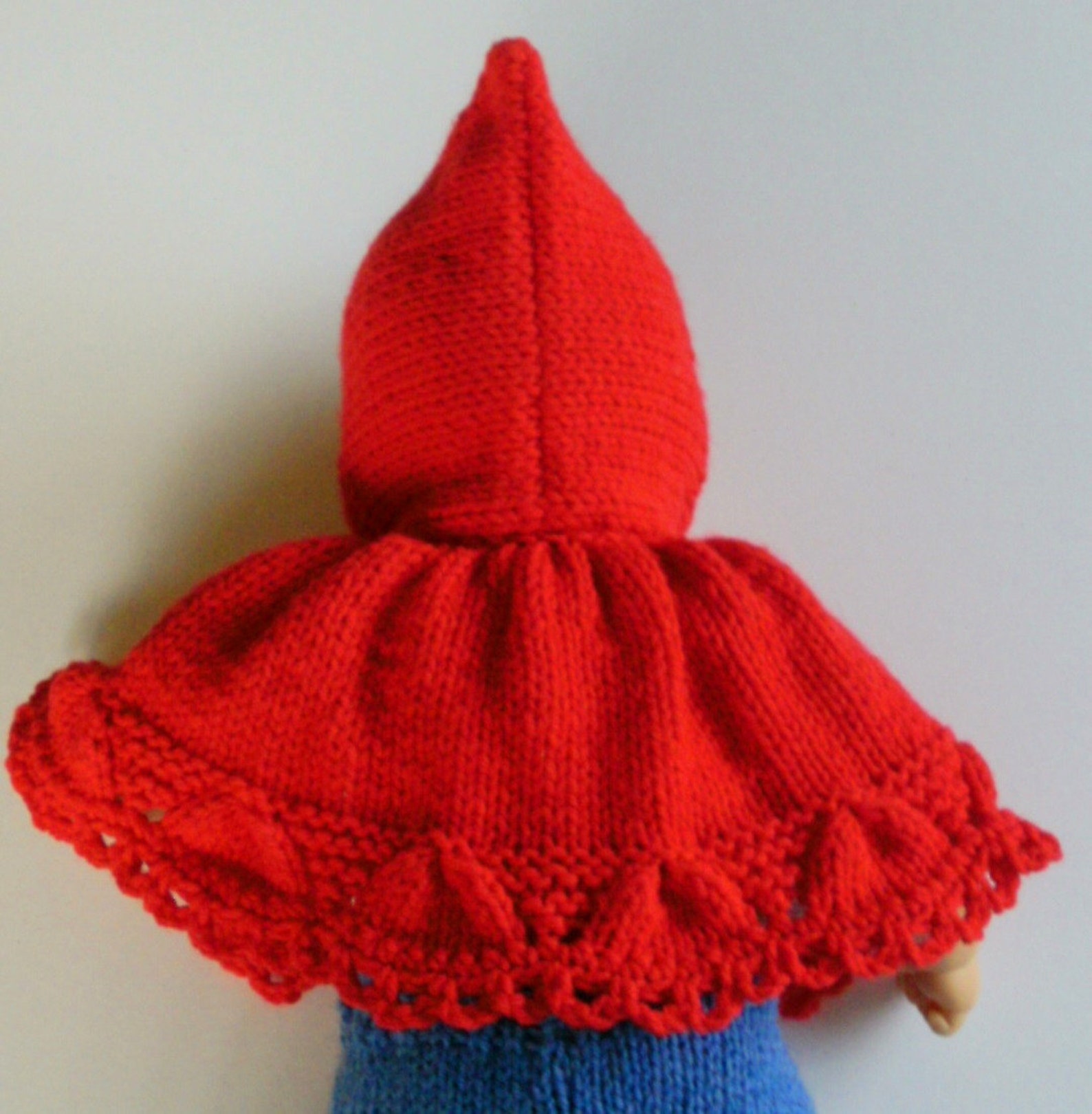 NEW Knitting Pattern. Little Red Riding Hood for 15-22 Inch - Etsy