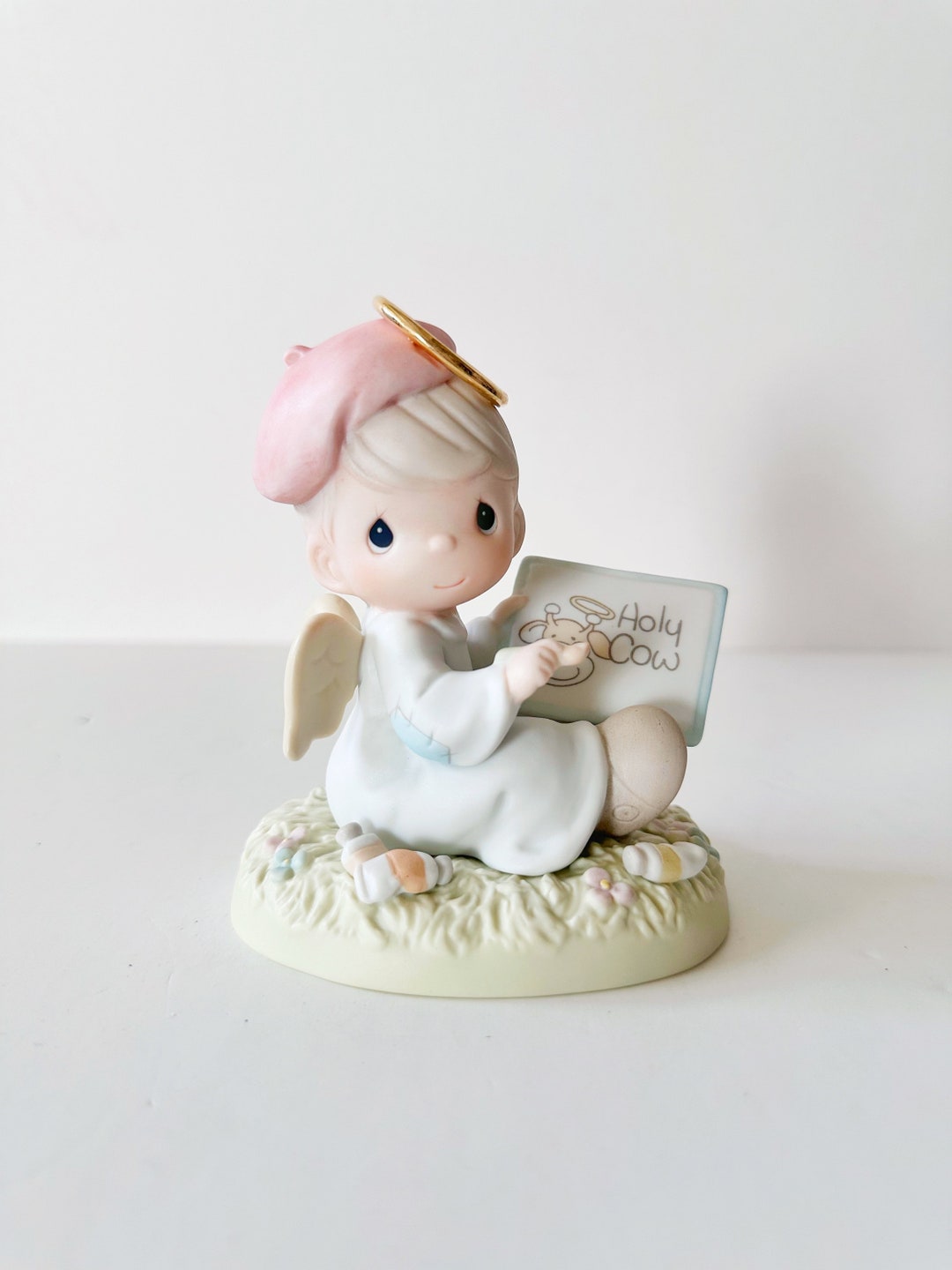 Precious Moments Angel Vintage Porcelain Figurine - Etsy