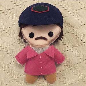 Pedro Pascal Felt Collectible Figures - Etsy