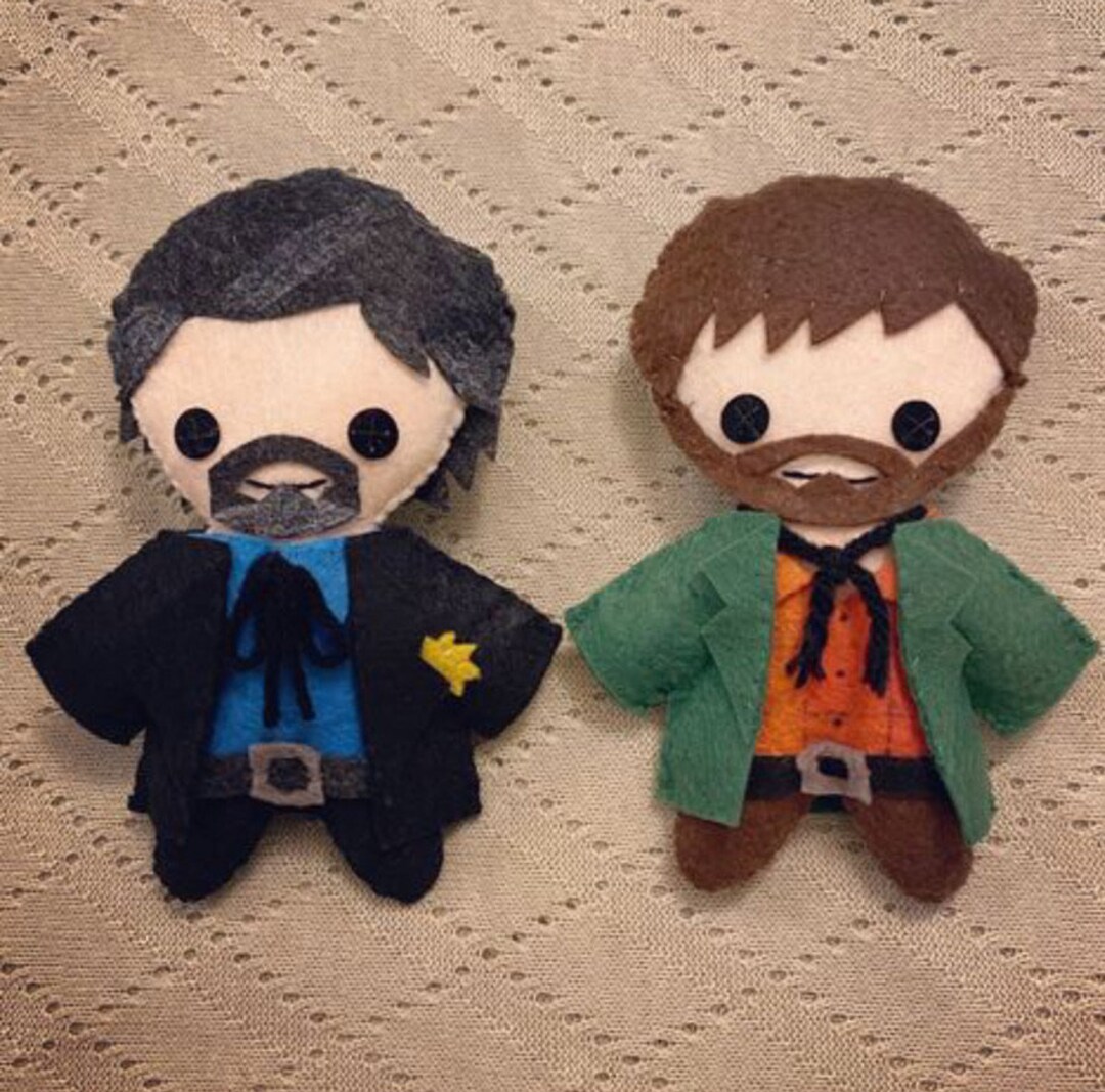 Sheriff Jake & Silva Felt Collectible Figures - Etsy