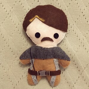 Pedro Pascal Felt Collectible Figures - Etsy