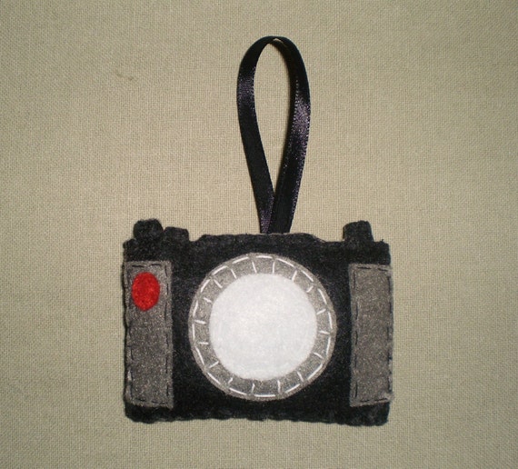 Felt Camera Ornament | Etsy