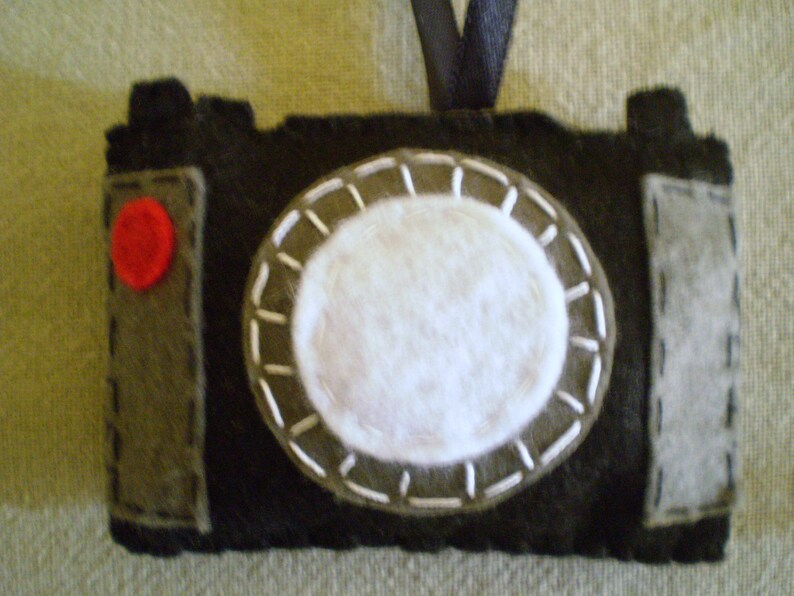 Felt Camera Ornament | Etsy