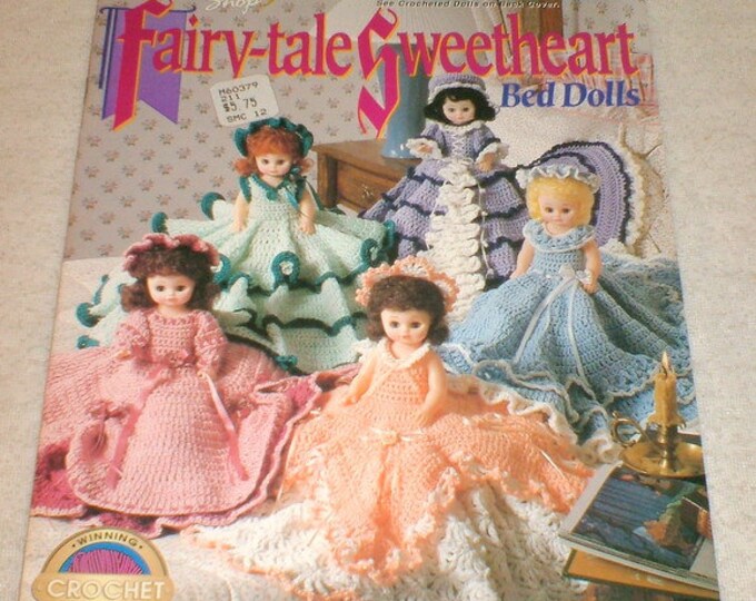 Crochet Fairy-tale Sweetheart Bed Dolls Pattern Book - Etsy