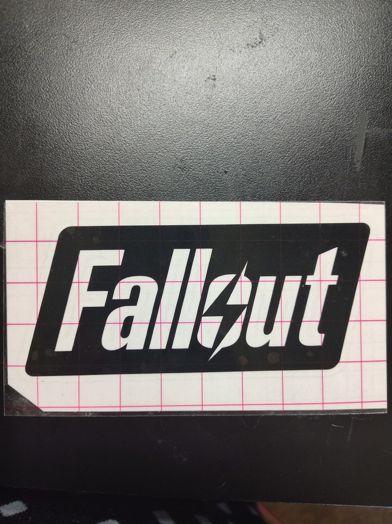 Fallout Decals set of 4 - Etsy