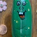 Happy Pickle Painted Rock - Etsy