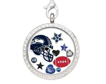 Seahawk Locket - Etsy