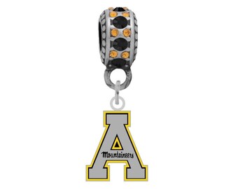 ALABAMA LOGO Charm Compatible With Pandora Style Bracelets | Etsy