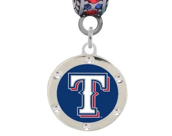 Texas Rangers Necklace - Etsy
