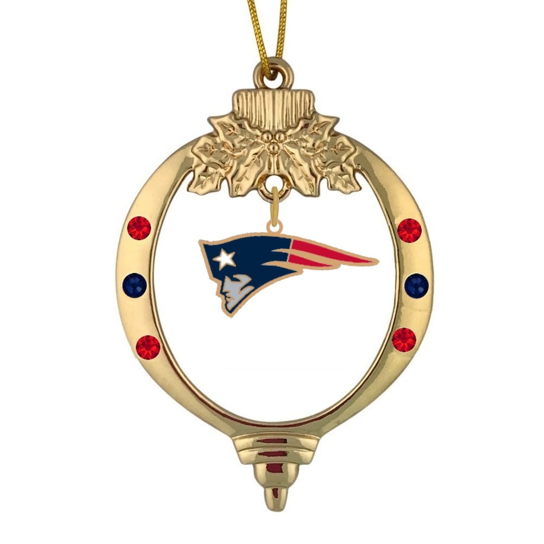 NEW ENGLAND PATRIOTS Gold Logo Christmas Ornament - Etsy