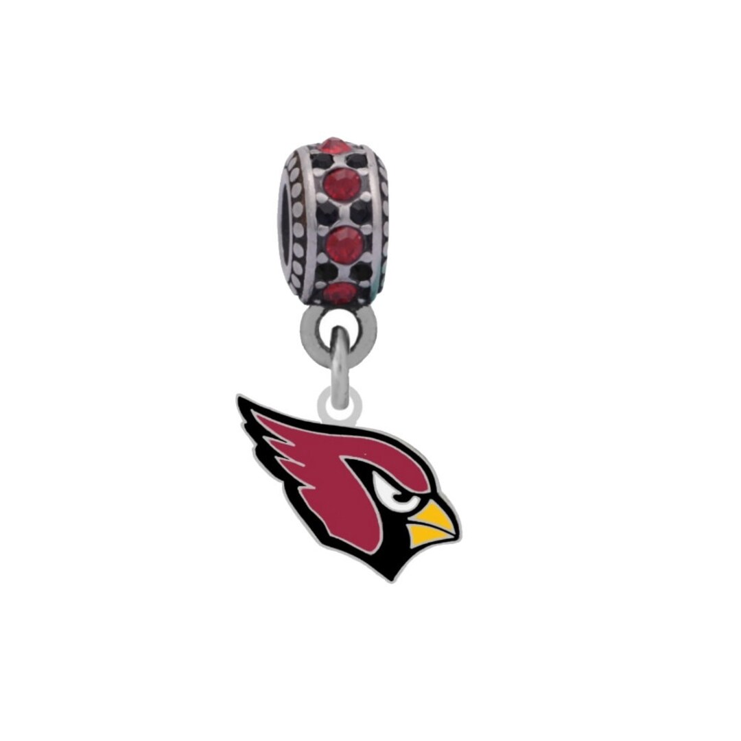 ARIZONA CARDINALS LOGO Charm Compatible With Pandora Style Bracelets ...