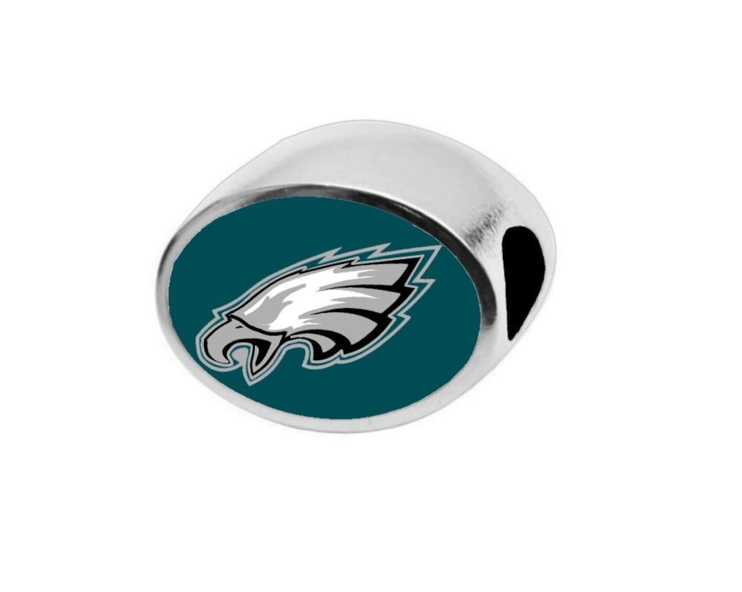 PHILADELPHIA EAGLES Bead Compatible With Pandora Style Bracelets - Etsy