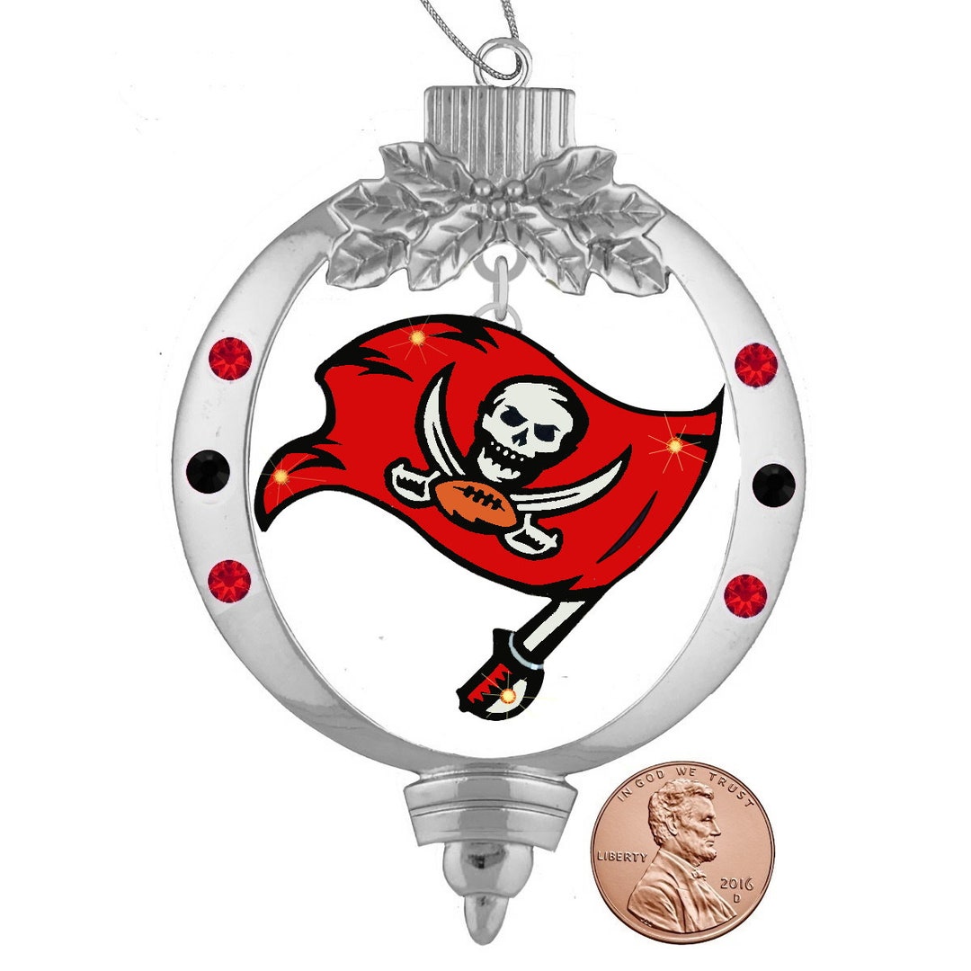 Tampa Bay Buccaneers LED Blinking Christmas Ornament - Etsy