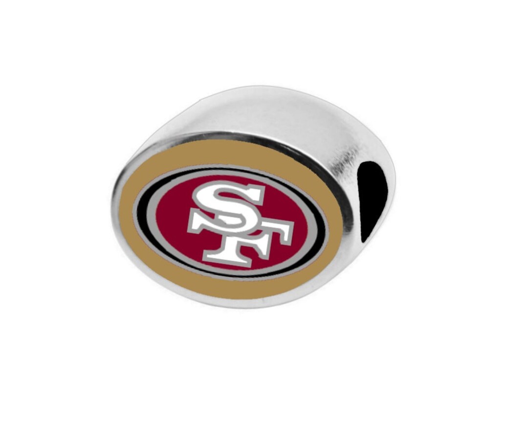 SAN FRANCISCO 49ERS Bead Compatible With Pandora Style Bracelets - Etsy