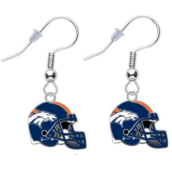 Broncos Earrings - Etsy