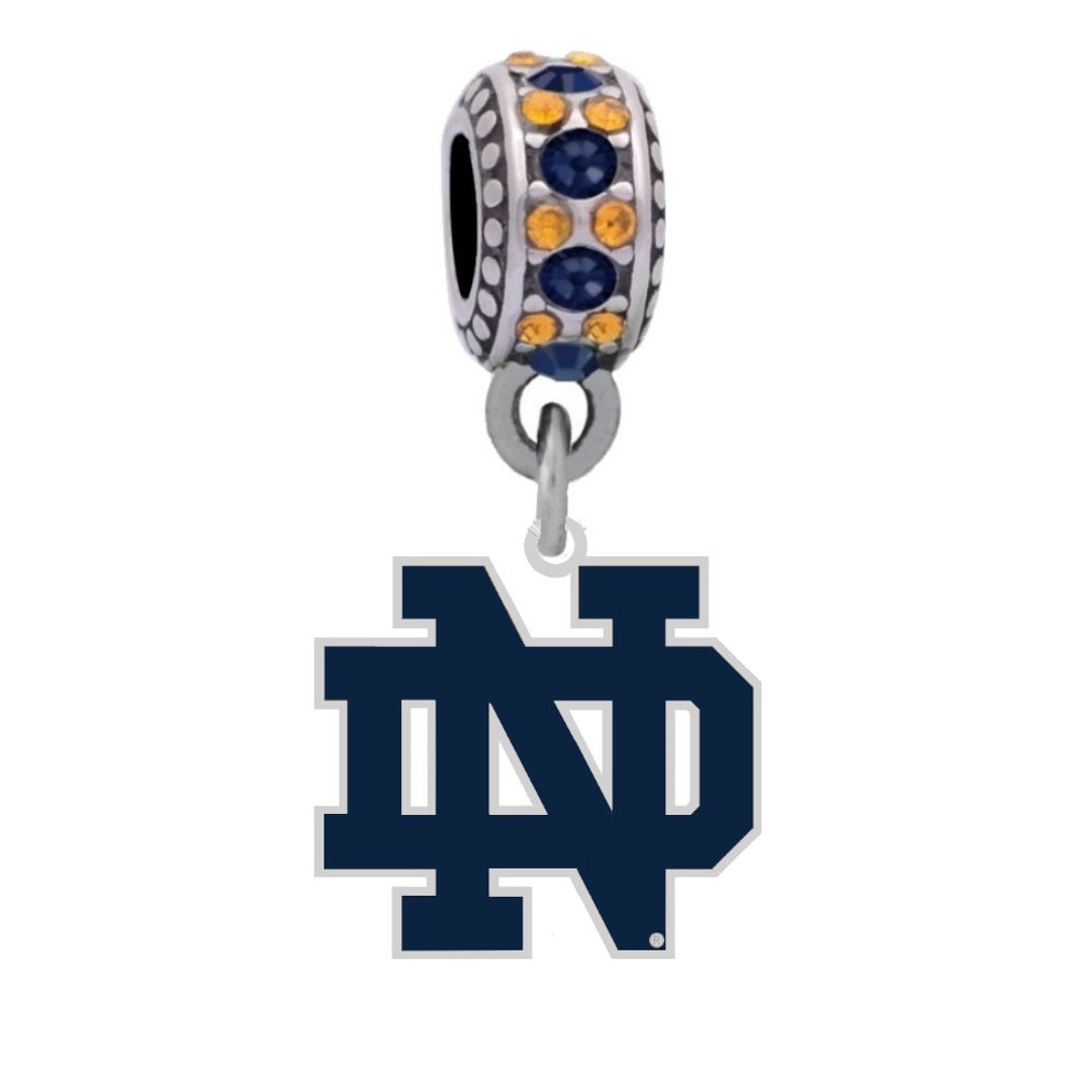 Notre Dame University Charm Fits Most Bracelet Lines Like Pandora - Etsy