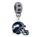 SEAHAWKS HELMET Charm Compatible With Pandora Style Bracelets. Can Also ...