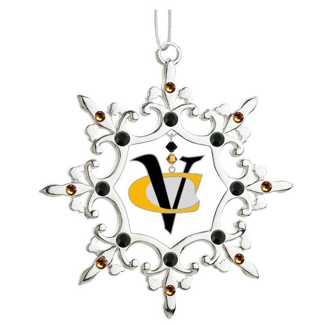 VIRGINIA COMMONWEALTH UNIVERSITY Snowflake Christmas Ornament - Etsy