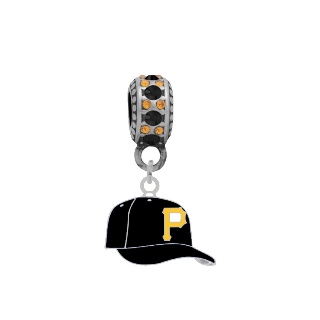 PITTSBURGH PIRATES CAP Charm Compatible With Pandora Style Bracelets ...