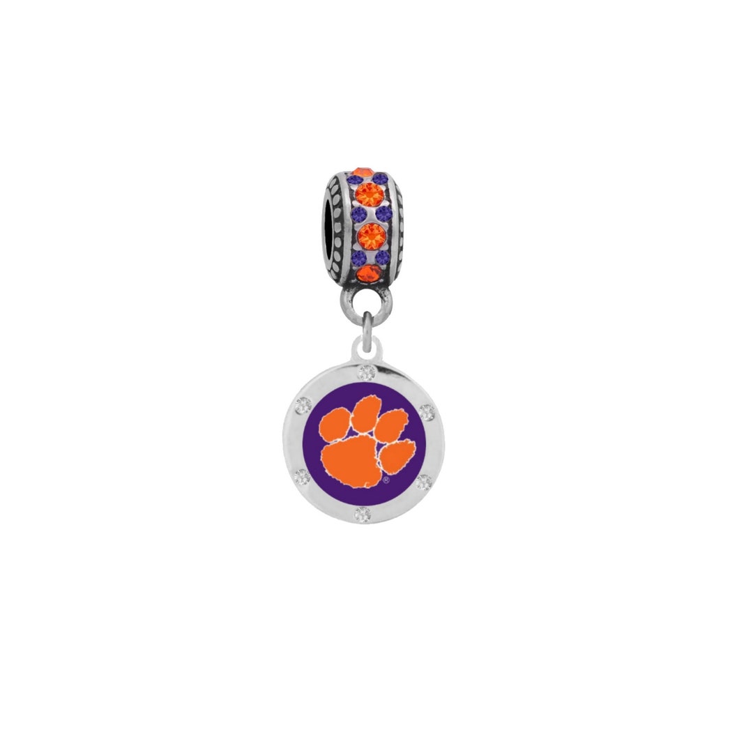 ClemSON Crystal Charm se adapta a las pulseras de estilo europeo de ...