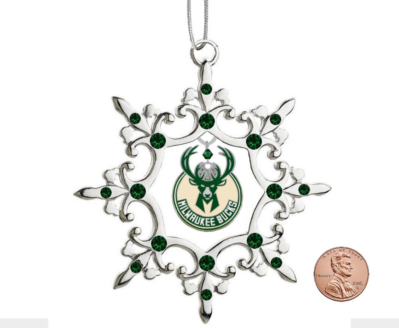 MILWAUKEE BUCKS MEDIUM Christmas Ornament - Etsy