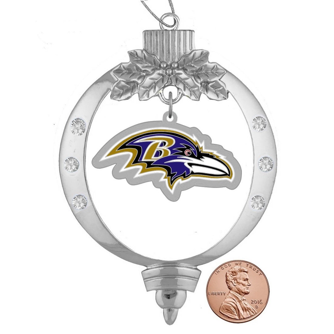 BALTIMORE RAVENS BIRD Logo Christmas Ornament - Etsy