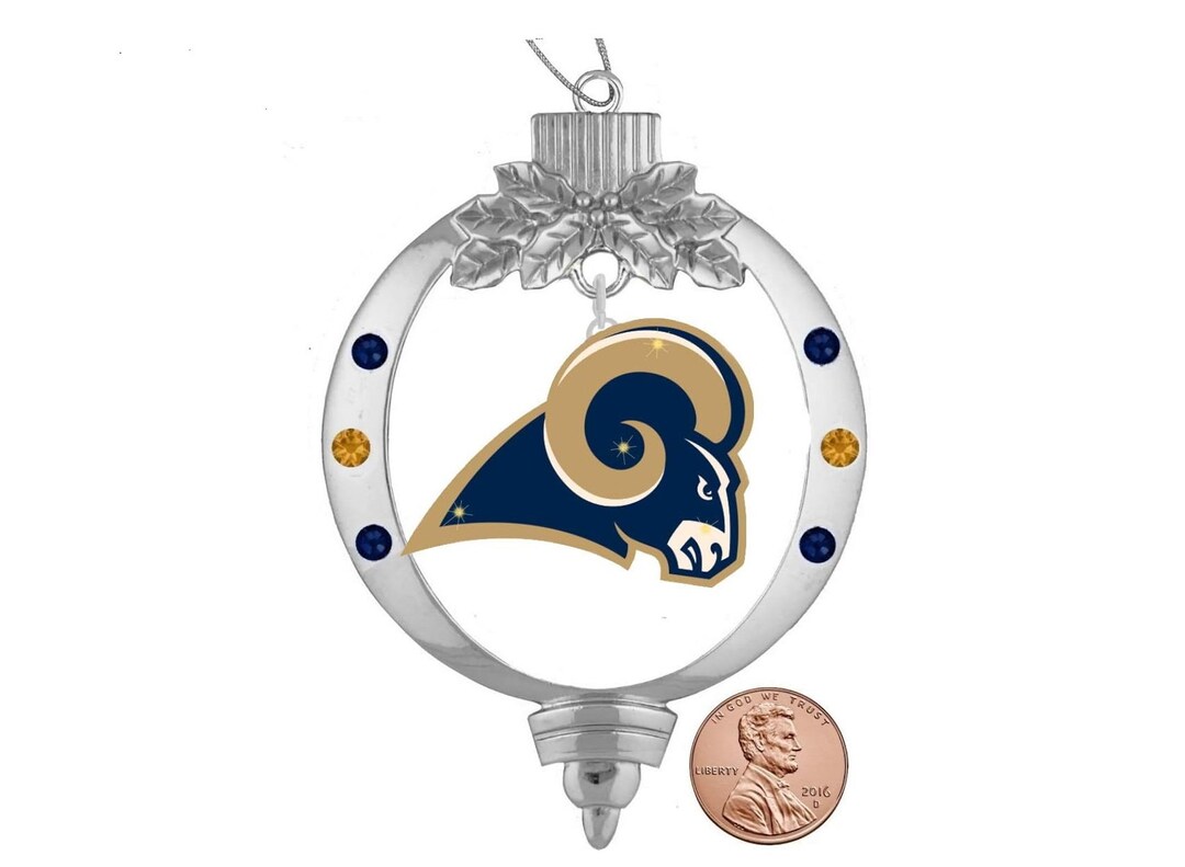 LOS ANGELES RAMS Led Blinking Christmas Ornament - Etsy