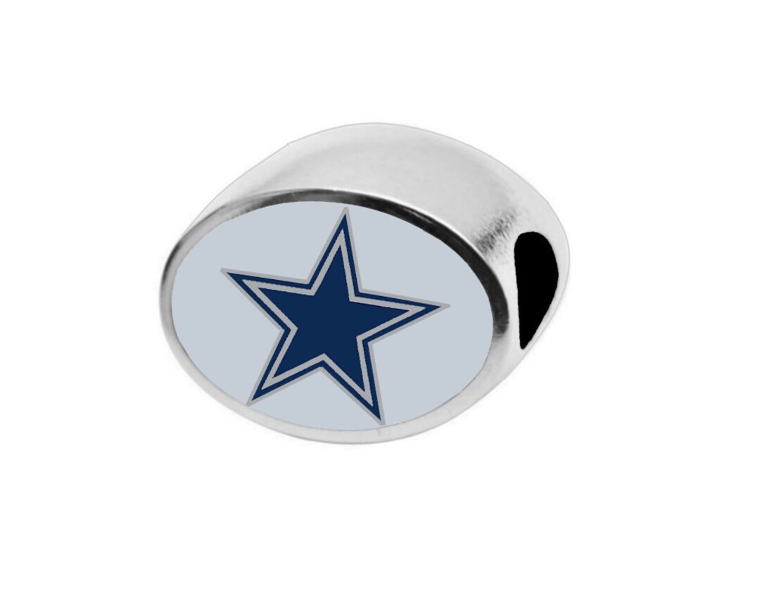 DALLAS COWBOYS Bead Compatible With Pandora Style Bracelets - Etsy