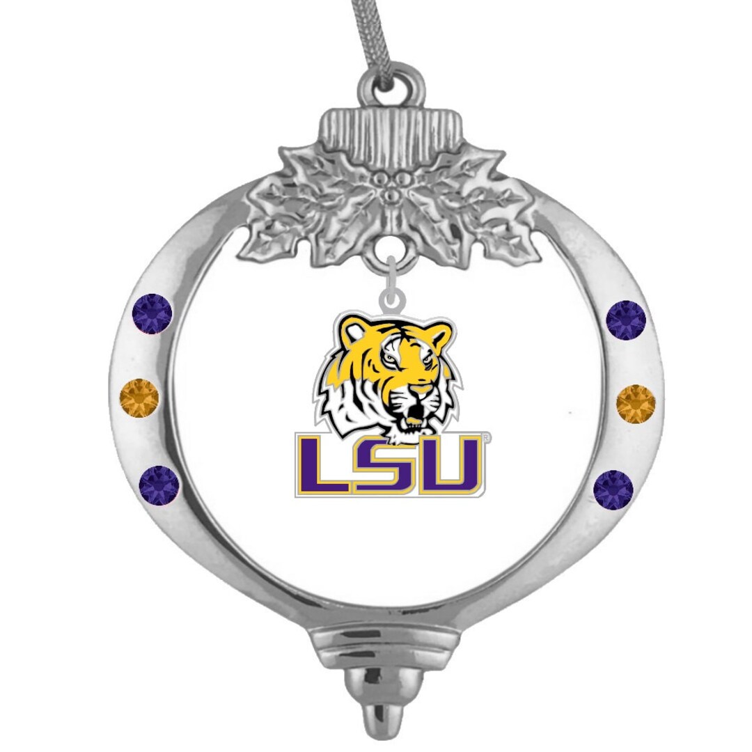 LSU Logo Christmas Ornament - Etsy