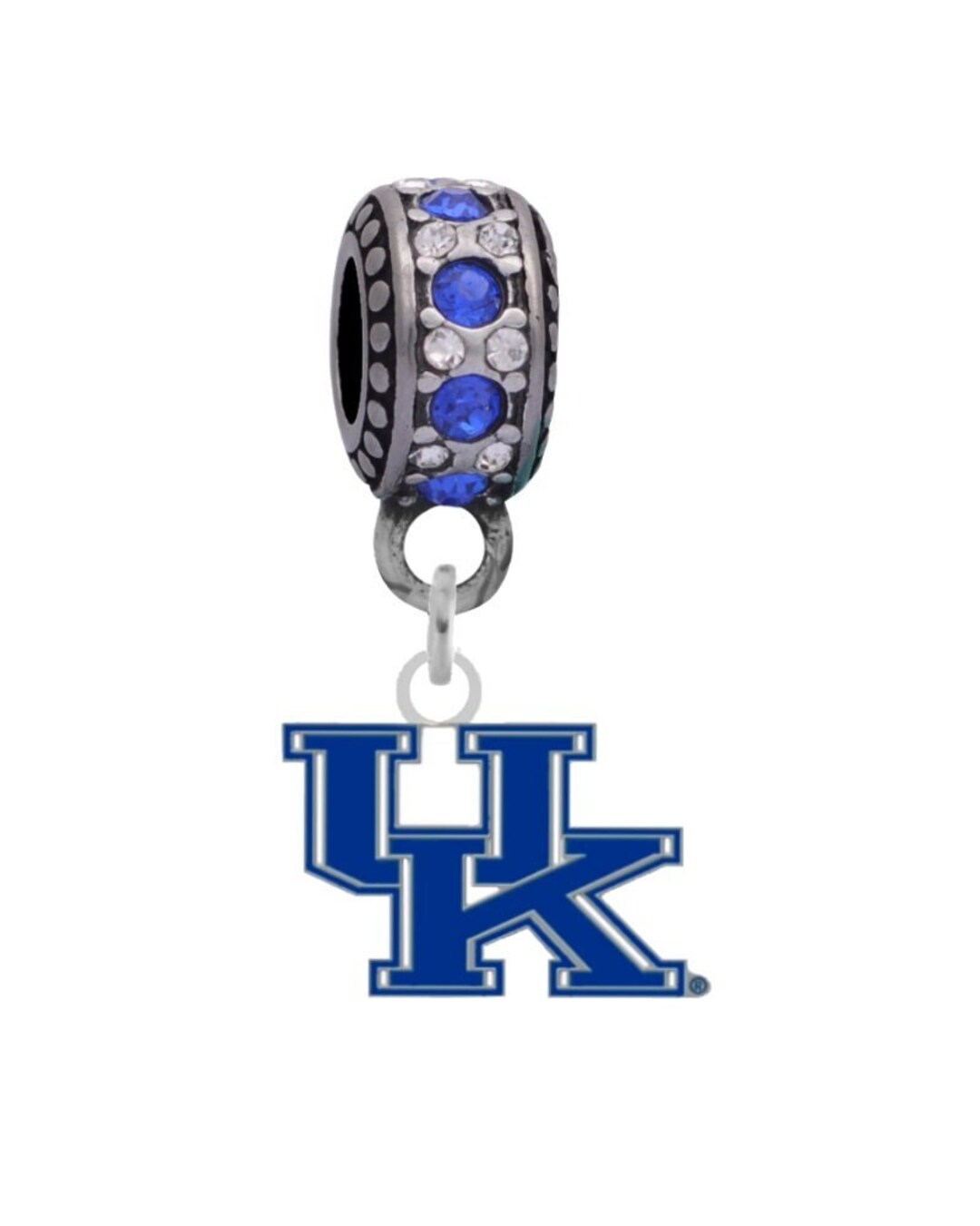 UNIVERSITY of KENTUCKY UK Logo Charm Compatible With Pandora Style ...