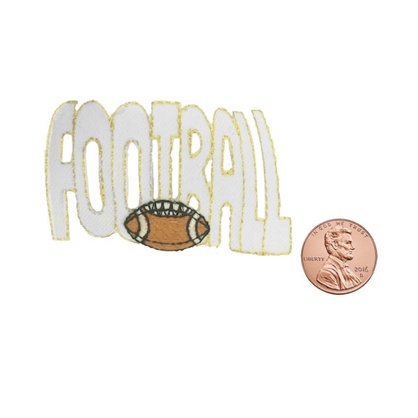 Football Applique - Etsy