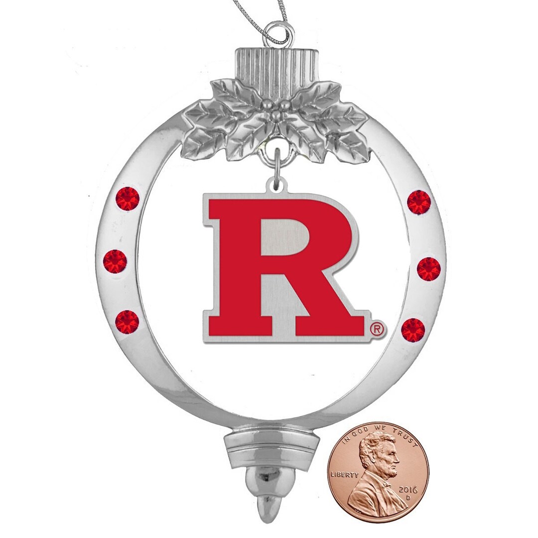 RUTGERS UNIVERSITY Lg Logo Christmas Ornament - Etsy