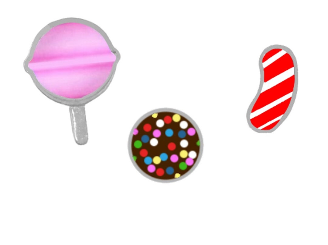 Get Your Crush on With These Candy Charms for Floating Lockets - Etsy