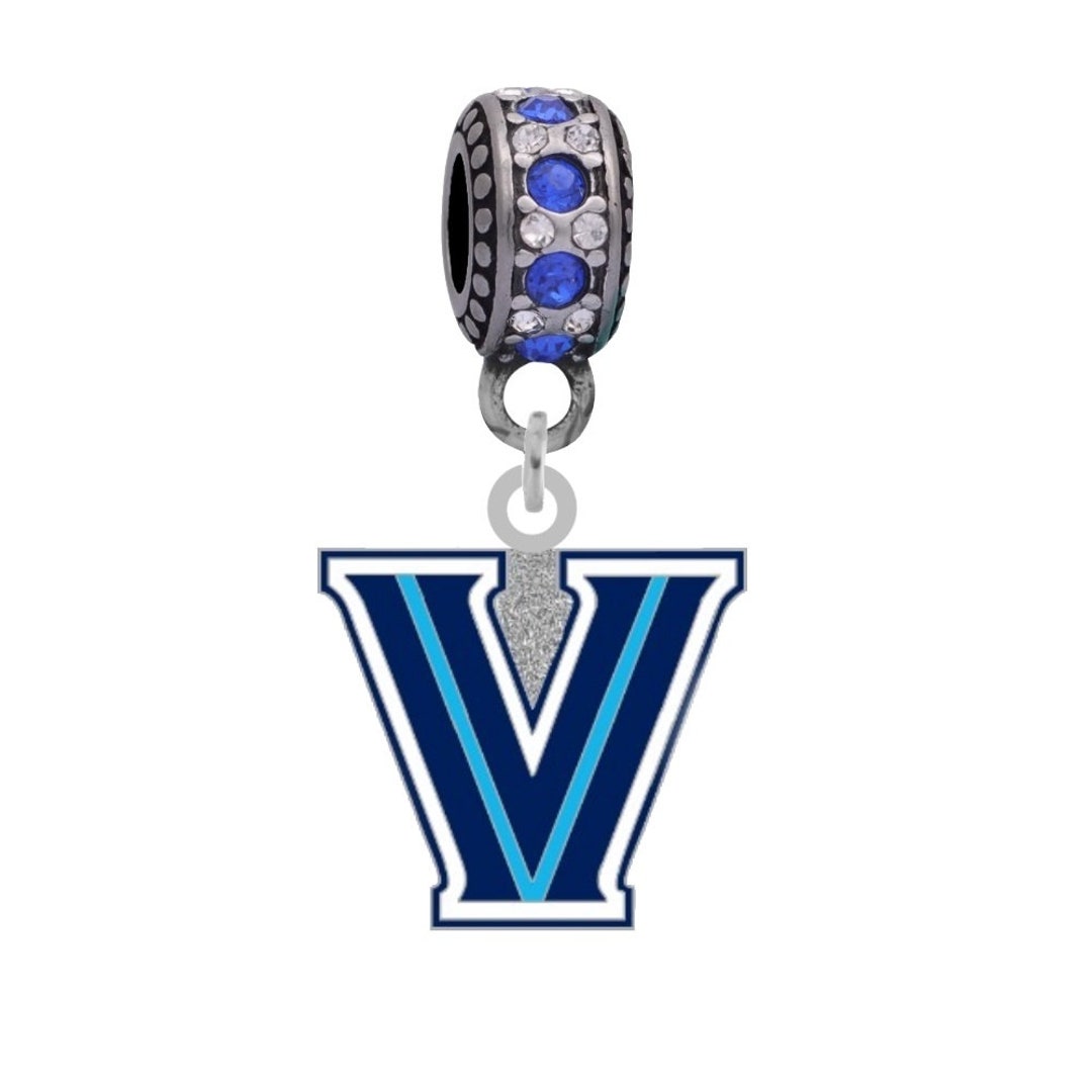 VILLANOVA UNIVERSITY LOGO Charm Compatible With Pandora Bracelet - Etsy